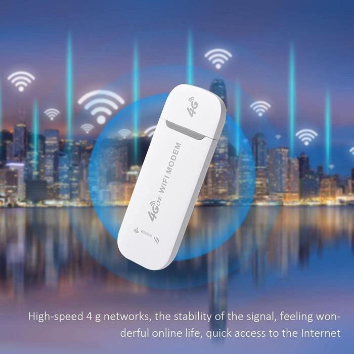 MODEM-ROUTEUR Modem Wi-FI Mobile 4G LTE Hotspot de WiFi de Poche ...