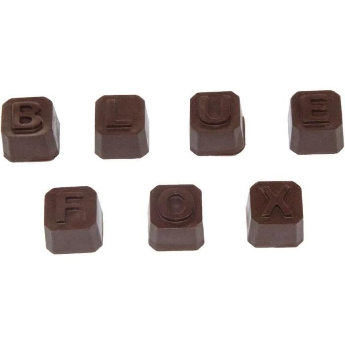 Moule en silicone Lettres Alphabet Moule à Glaçons Moule à Chocolat ...