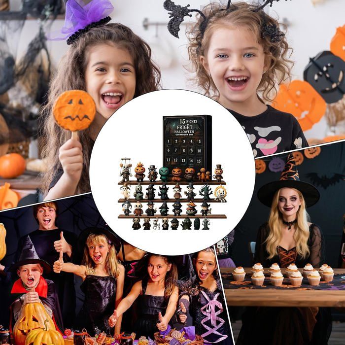 Calendrier De L'Avent Halloween 2025 Compte À Rebours Avec Figurines ...