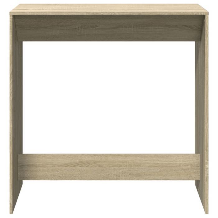 VidaXL Table de bar chêne sonoma 102x50x103,5 cm bois d'ingénierie ...