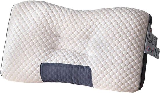 Low Pillow Oreiller Cervical, Oreiller De Protection Cervicale en Coton ...