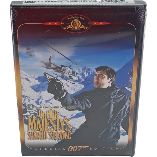 On Her Majesty's Secret Service DVD 1969 James Bond 2000 Zone 1 ...