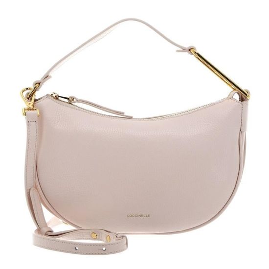 COCCINELLE Priscilla Handbag Grained Leather Creamy Pink [213528] - sac ...