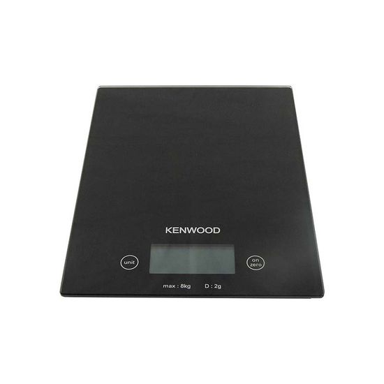 Balance de cuisine électronique Kenwood DS 400 - Noir - Portée 8 kg ...