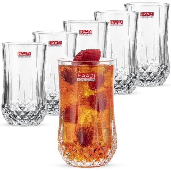 Verre Cocktail 350Ml-6 Pièces Verres À Cocktail Set Verres À Verres De ...