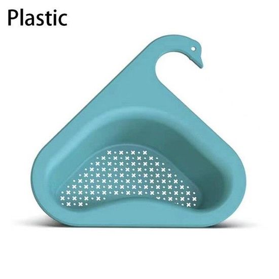 PASSOIRE,Light Blue Plastic--Panier De Vidange Triangulaire En Acier ...