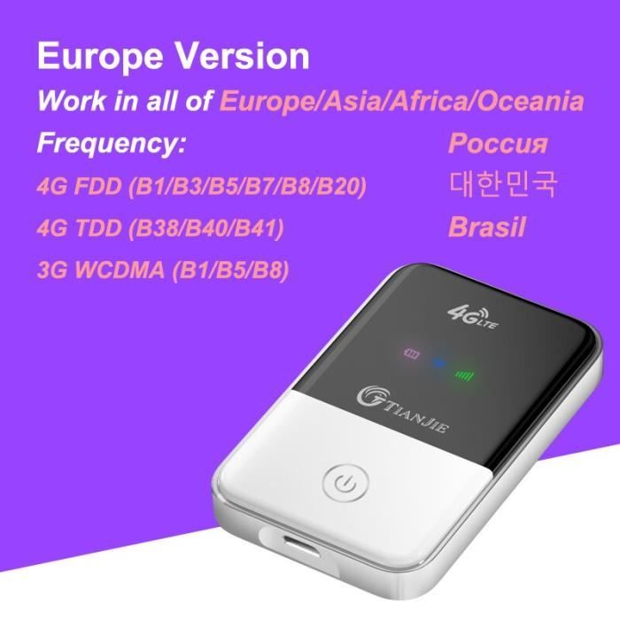 MF903 Pro-Point d'accès mobile sans fil universel, déverrouiller, Wifi, portable, 150Mbps, Wi-Fi ...