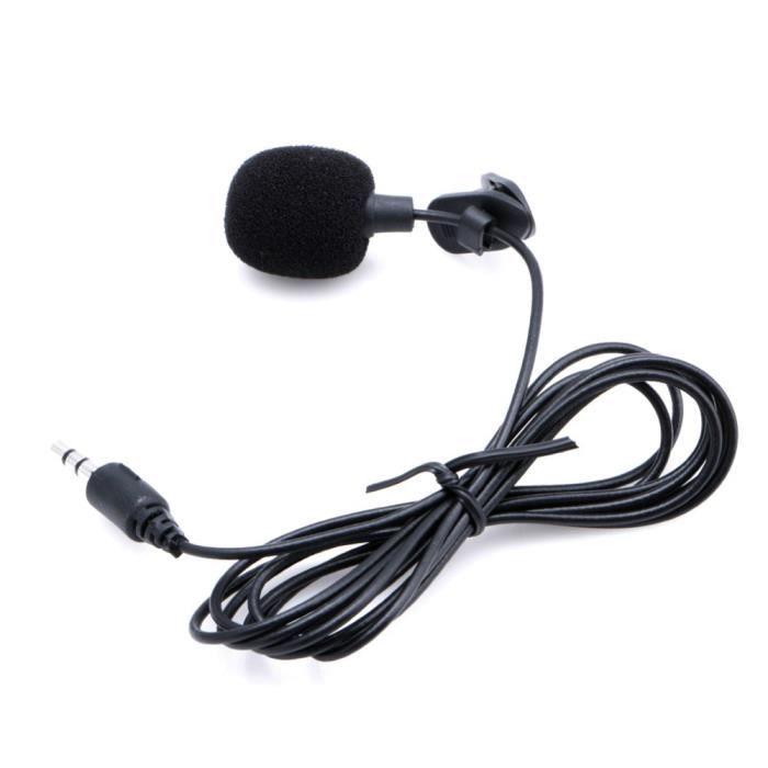 Mini Microphone Portable universel, 3.5mm, mains libres, Clip sur ...