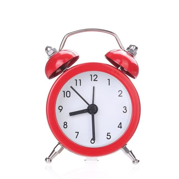 Mignon Mini Horloge Créative Étudiants Amecor Décoration En Métal Petit ...