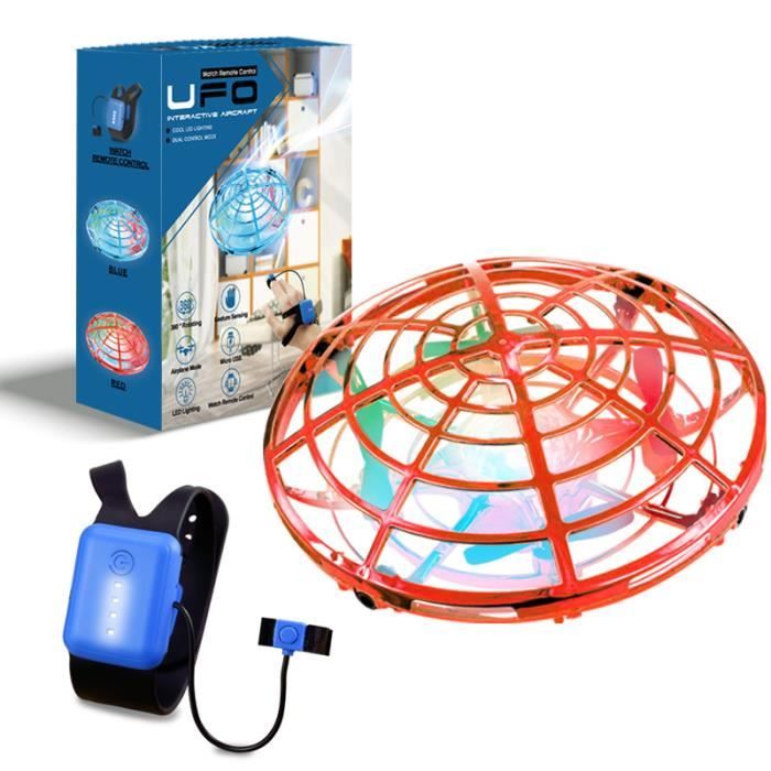 Avec boîte de vente au détail - Mini montre RC UFO Drone avec détection ...