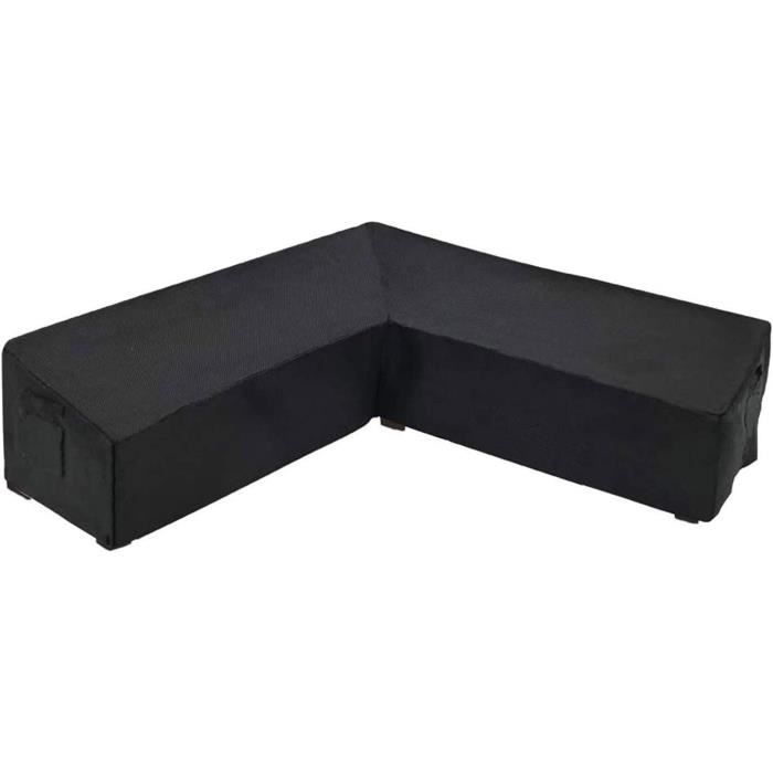 Housse Canapé d'angle Jardin Couverture De Meubles Forme L Bache De ...