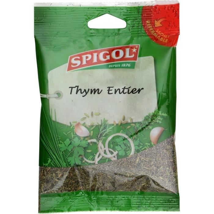 LOT DE 3 - SPIGOL - Thym entier - sachet de 30 g - Cdiscount Au quotidien