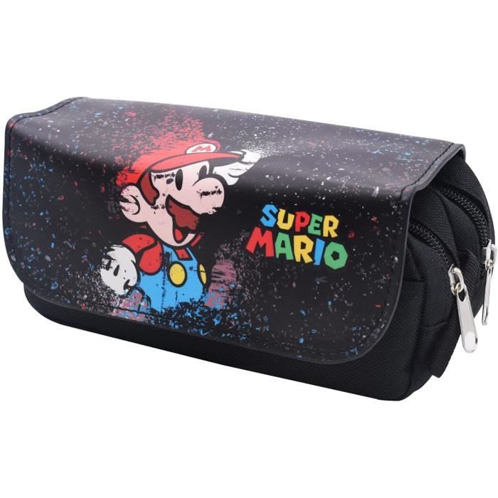 Super Mario Étui à crayons, Étui à Crayons de Jeu Grande Capacité ...