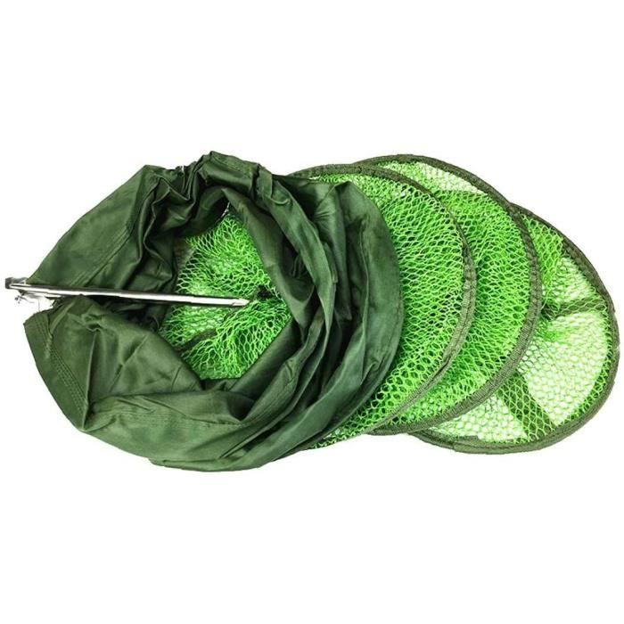 Filet de pêche filet Nasse Pliable poisson Cage Pêche Gardez filet de ...
