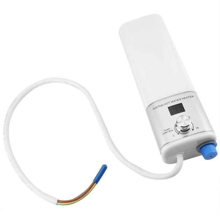 YOSOO chauffe-eau électrique 5500W 220V Mini Chauffe-Eau Intelligent Chaud Instantané ...