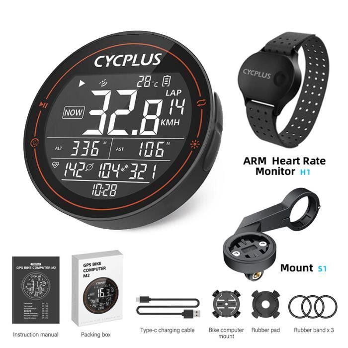 Compteur vélo,Support d'ordinateur de Cycle Gps M2 pour Xoss,compteur ...