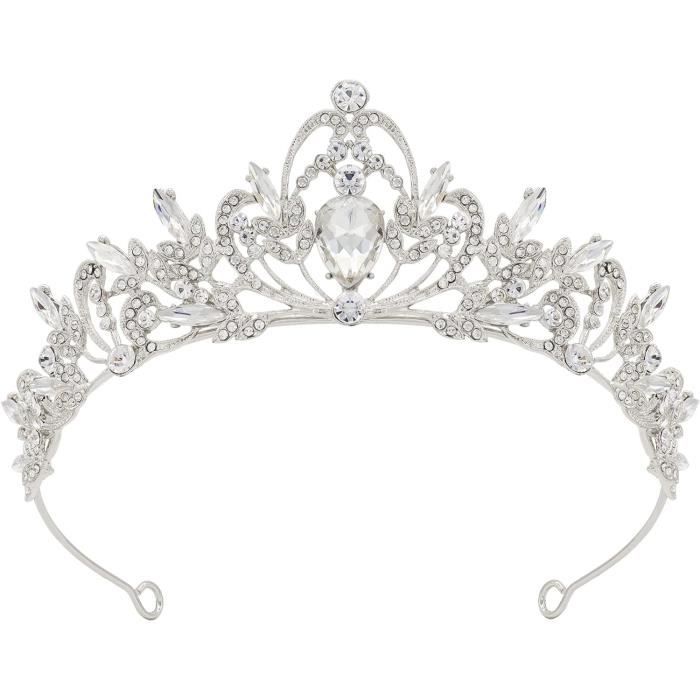 Tiara Cristal Couronne, Diadème Couronne De Mariée Pour Diverses ...