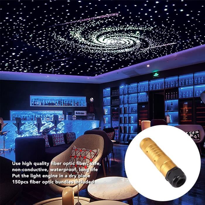 Kit D'Éclairage À Fibre Optique Kit De Lumières À Fibres Optiques 7W ...