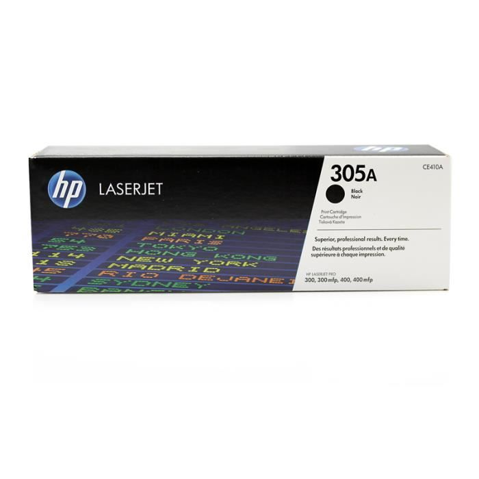 HP LaserJet Pro 400 color M 451 nw - Original HP CE410A / 305A ...