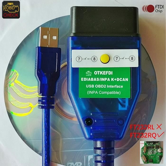 Outil Moteur - Kdcan Obd Scanner Codeoutil Diagnostic Ediabas Ncs ...