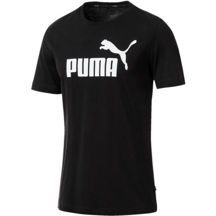 PUMA - Tee shirt homme Essentials Puma - (noir - S) Noir - Achat ...