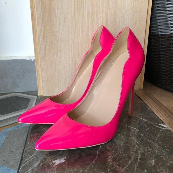 Robe de soirée à talons aiguilles et bout pointu pour femmes escarpins ...