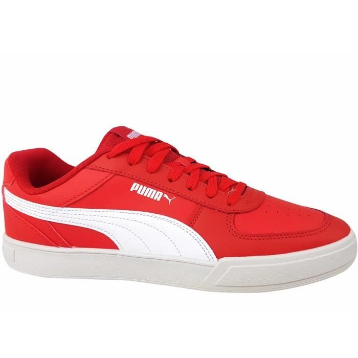 Chaussures PUMA Caven Rouge - Homme/Adulte Rouge - Cdiscount Chaussures