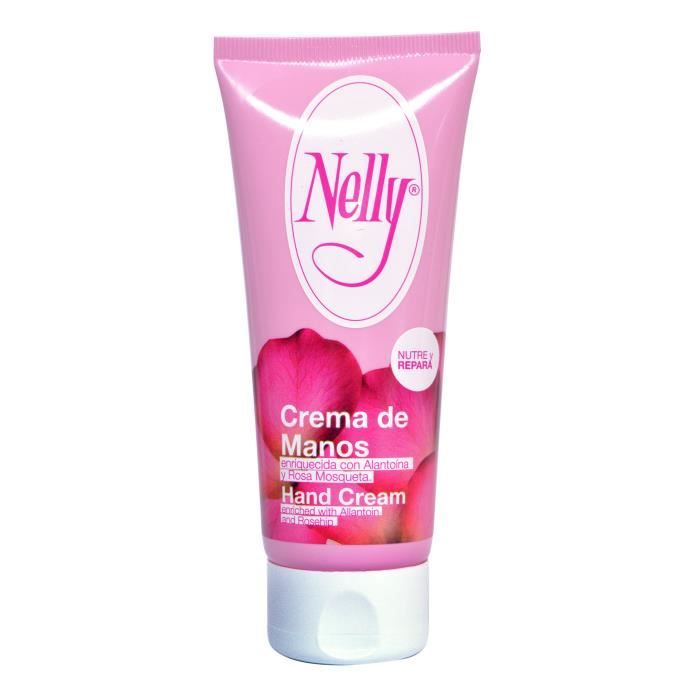 NELLY Crema de Manos Rosa Mosqueta 100ml Nutre y Repara Para Pieles ...