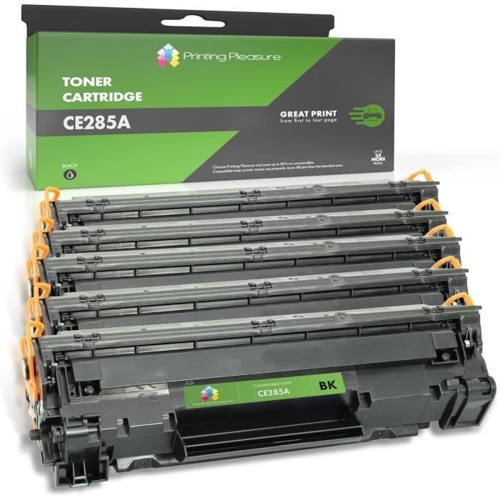 5 Compatible Canon Crg 725 Cartouches De Toner Pour Canon I-Sensys Lbp ...