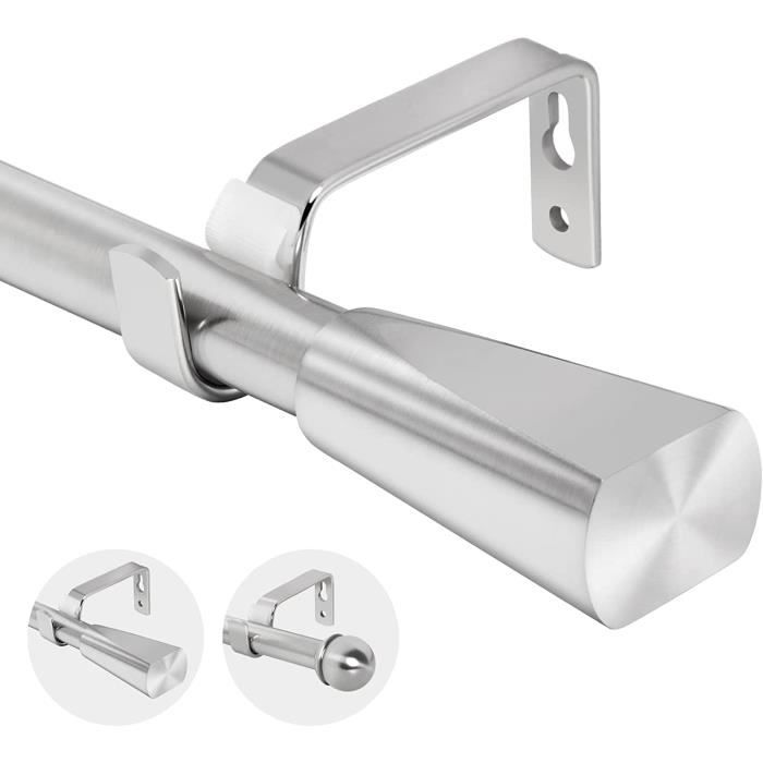 Eson Casa Tringle à rideaux extensible 70-120cm, Dia 16-19mm Tringle à ...
