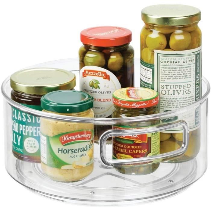 Plateau De Rangement Lazy Susan – Plateau Tournant Pour Aliments ...