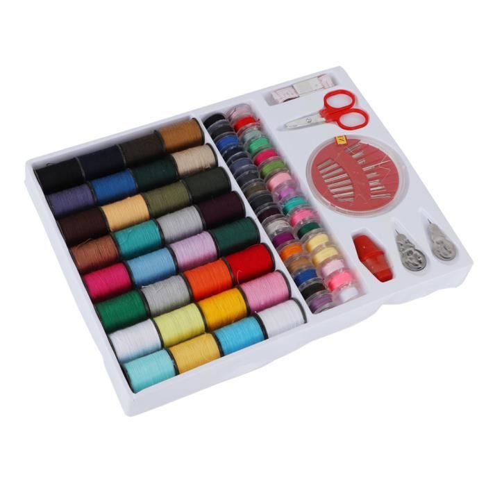 Fil à coudre fil à coudre cordon ensemble fil chaîne à coudre fil ...