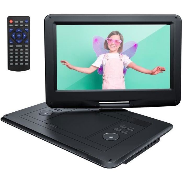 Yoton Lecteur DVD Portable 17,5" avec Écran Pivotant HD 15,5" pour ...