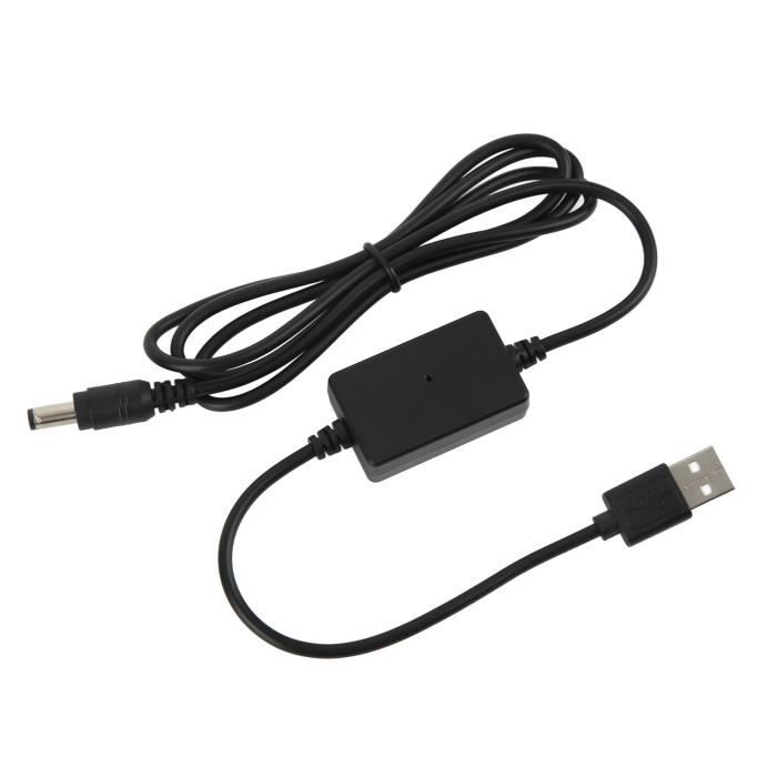 ZIU Câble convertisseur USB 5 V vers DC 8 V 1.2m USB 5V à DC 8V câble ...