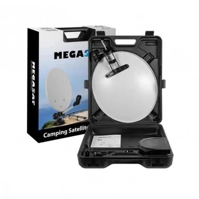 KIT CAMPING CAR Parabole 35 CM + Récepteur TNTSAT THS 806 + LNB HD4K ...