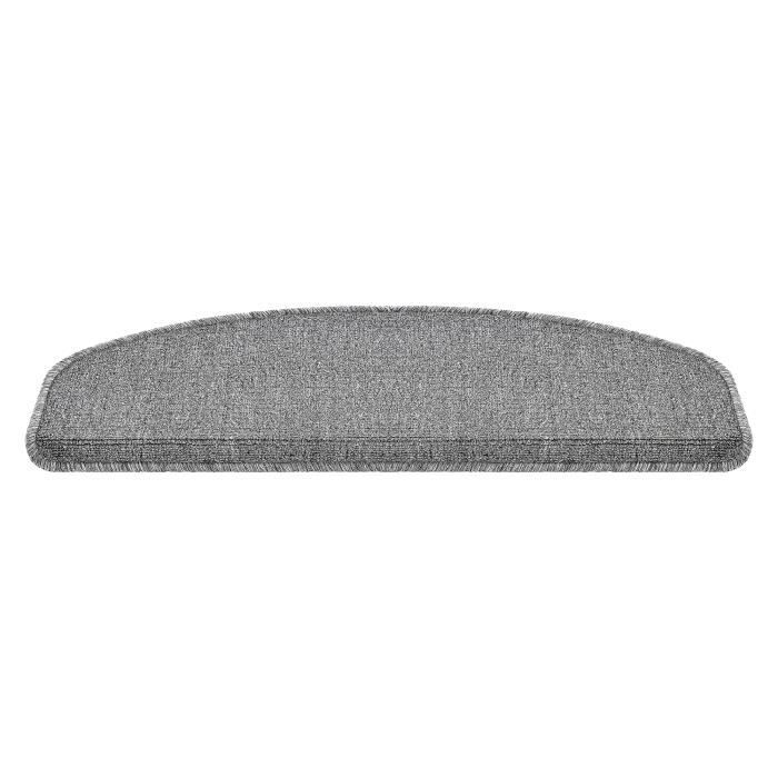 Lot de 15 marchettes d'escalier semi-circulaires antidérpantes 65 x 24 ...