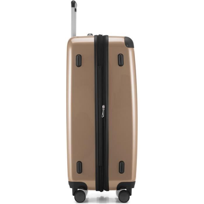 Alex Bagage Rigide Extensible, Valise Grande Taille, Trolley Avec 4 ...