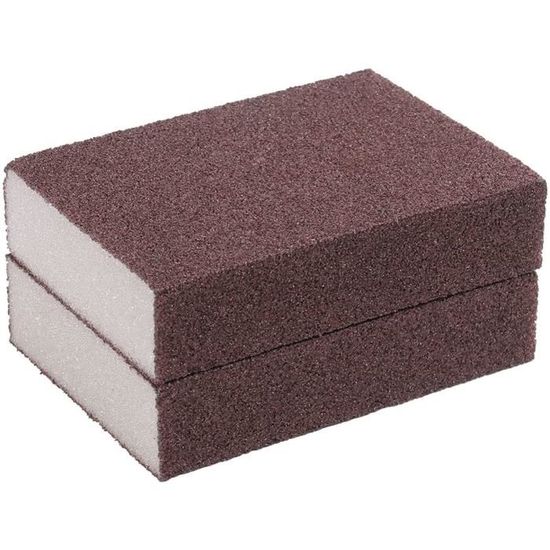 2pcs cuisine de nettoyage éponges heavy duty éponges à récurer non ...