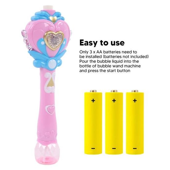 FAS Enfants Bubble Blower stick enfants Bubble Toys musique Bubble ...
