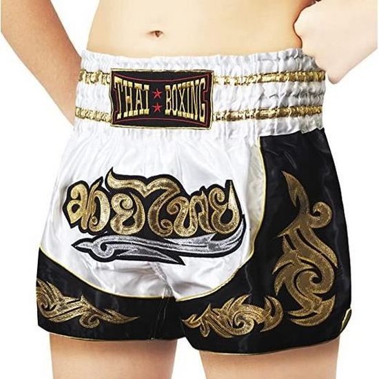 Short Enfant Traditionnel THAI Boxe Kickboxing Special Muay Thai MMA ...