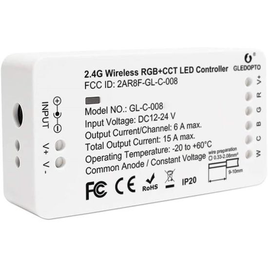 Zigbee Controller RGB CCT 1ID Smart LED Controller Dimmable Compatible ...