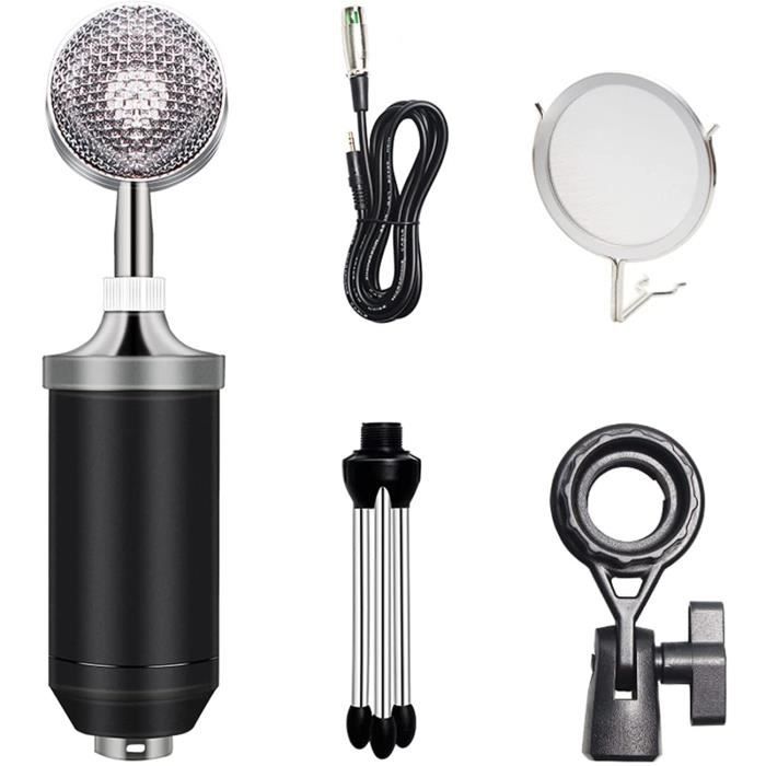 Microphone Kit de microphone à condensateur BM8000 Kit de microphone de ...