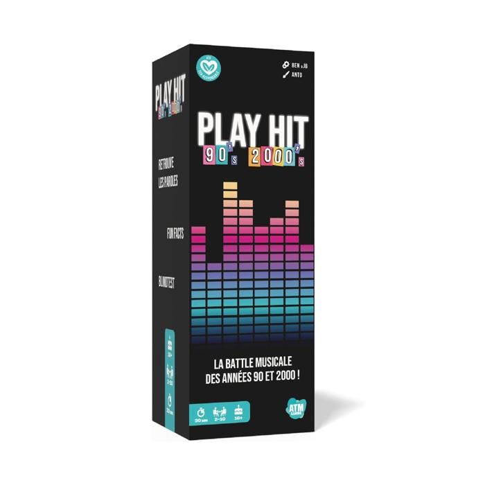 Play Hit - Jeu de Société - Quiz Musiques des Années 90 et 2000 ...