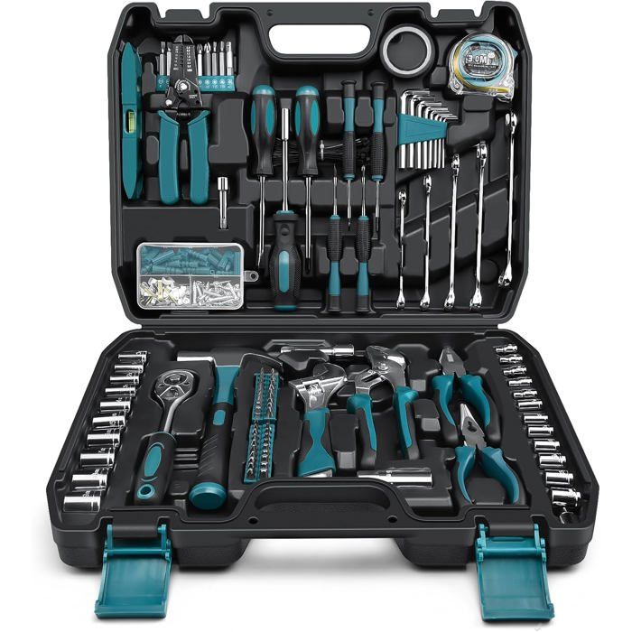 Boite A Outils Complete 281 Pièces-Caisse A Outil Pour Hommes Et Femmes ...