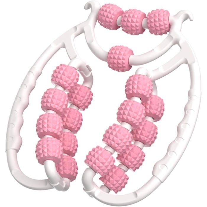 Appareil Massage Cellulite 20 Roues, Rouleau Massage Jambes Lipœdème ...