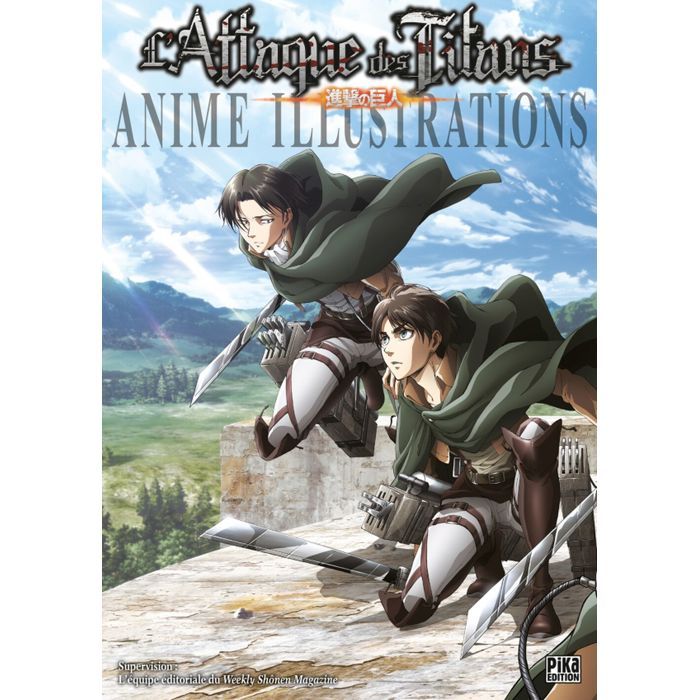 L'Attaque des Titans Anime Illustrations - Artbook - Cdiscount Maison