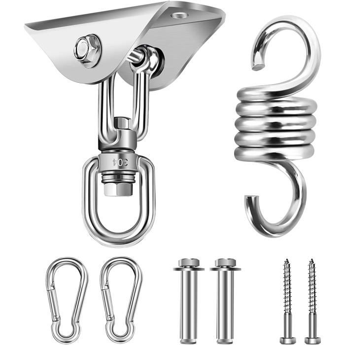 Crochet de Plafond Lourd - 360 Degrés Rotation - Acier Inoxydable ...