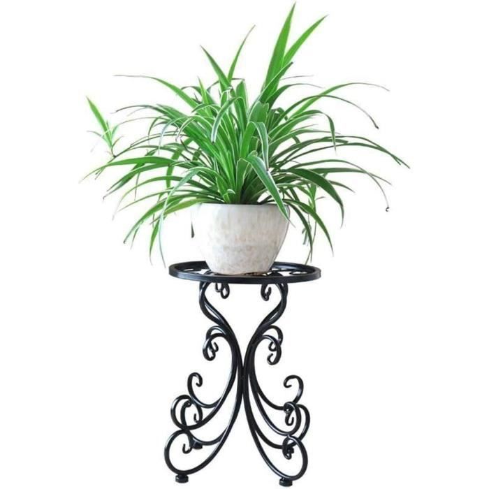 Support de Plante en Fer forgé Rond Support de Pot de Fleur Support de ...