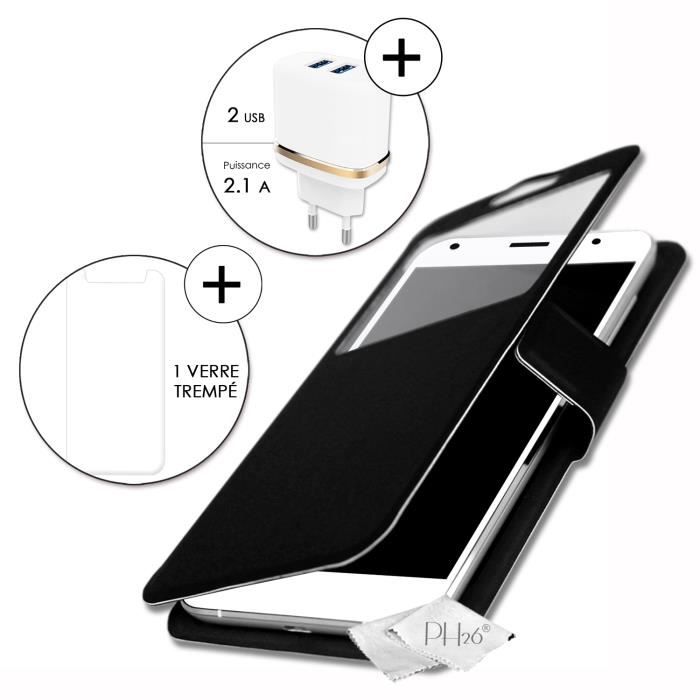 Hisense Infinity F17 Pro Super pack Etui fenêtres Housse Coque Folio ...