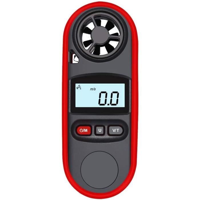Anémomètre - Numérique - Portable - Mesure Vitesse du Vent ...